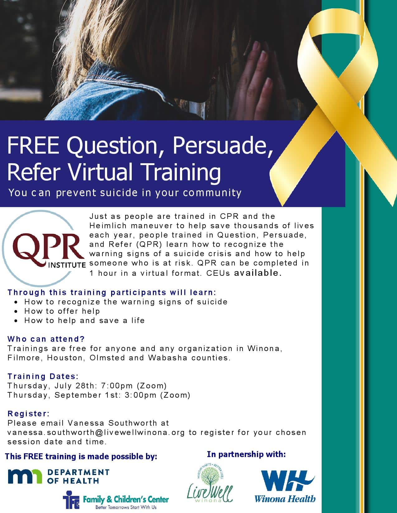 Suicide Prevention Training