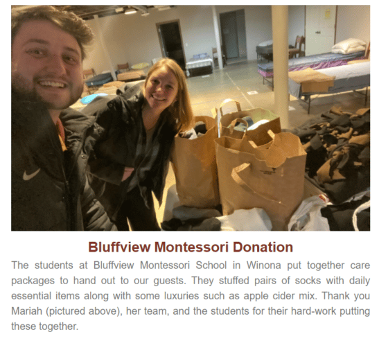 Care Packages for Warming House