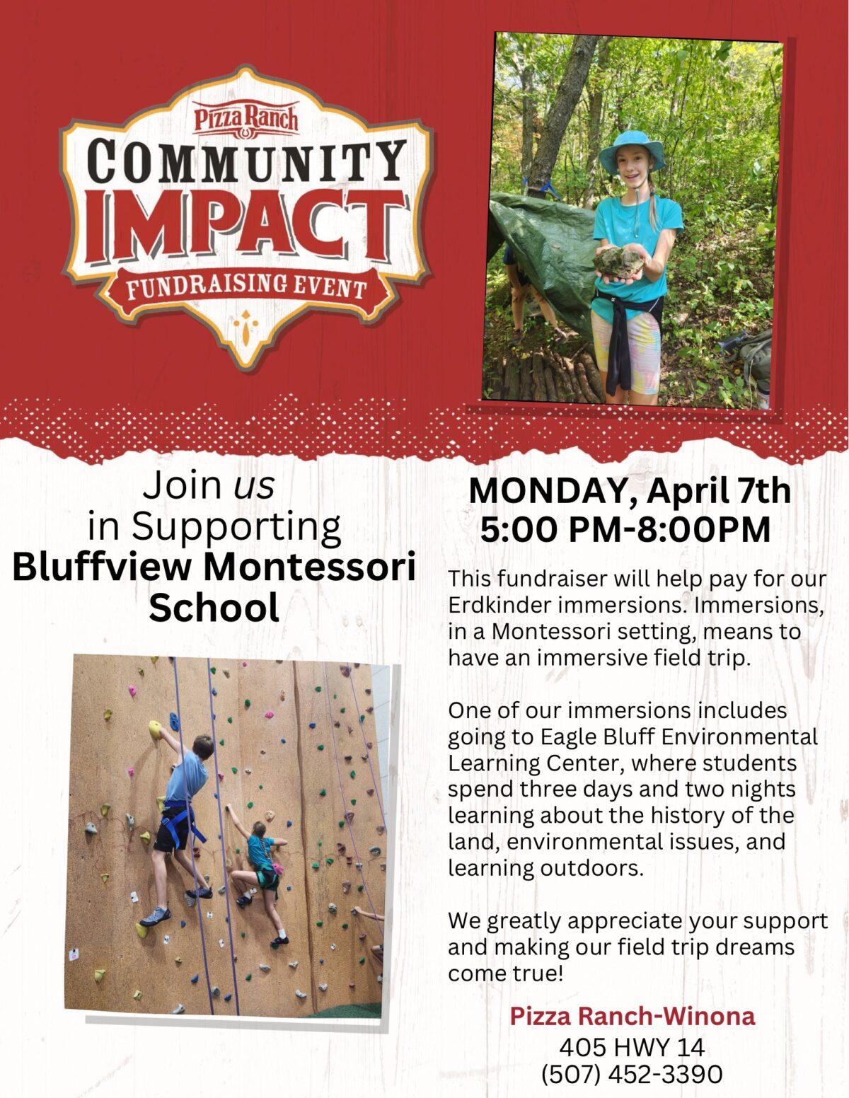 Fundraising Event for Erdkinder Students